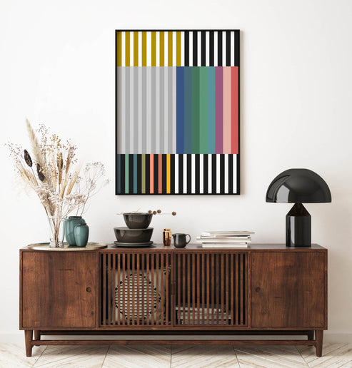 Set of 2 Cool Modern Abstract Art Prints – Print Punk Studio